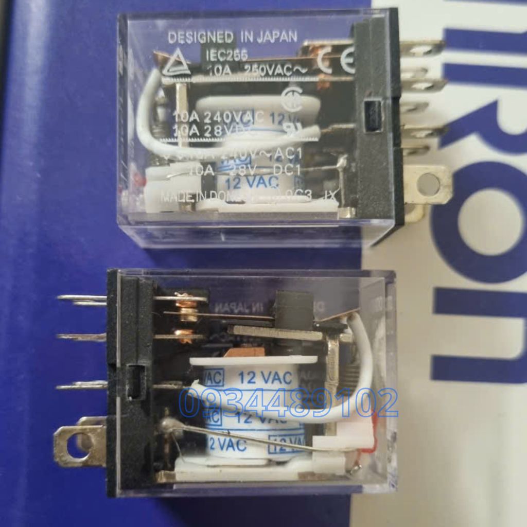 Relay Omron LY2N 110VAC 10A 8 Chân To - Linh Kiện CNC